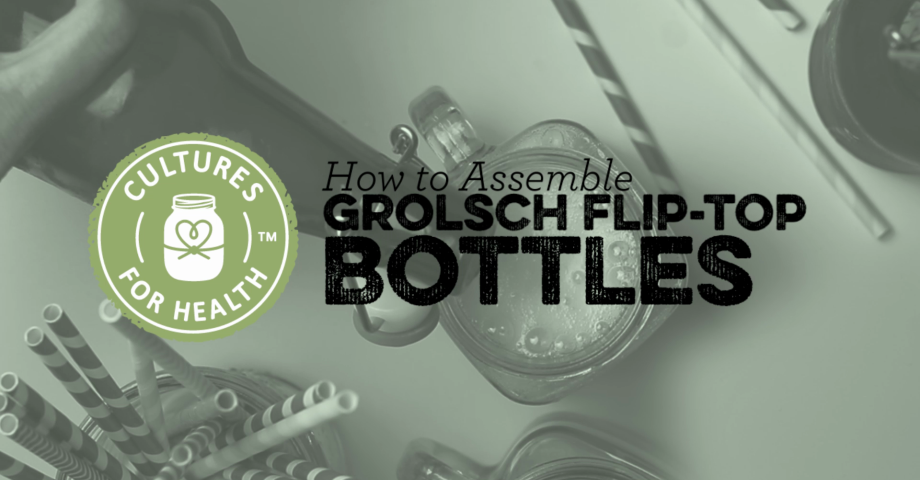 HOW-TO VIDEO: How to Assemble Grolsch-style Flip-Top Bottles - Cultures ...