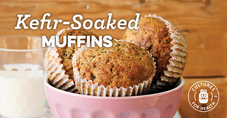 Kefir-soaked Muffins Recipe - Cultures For Health
