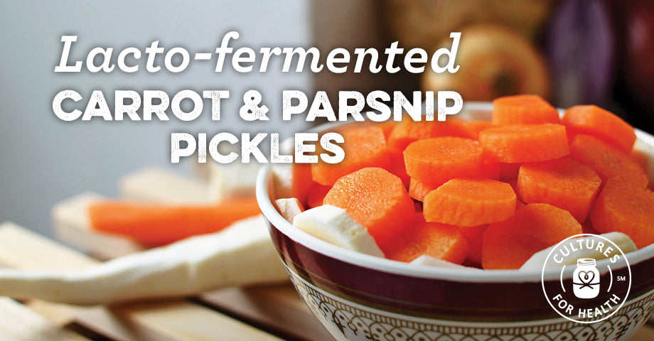 Lacto-fermented Carrot and Parsnip Pickles Recipe - Cultures For Health