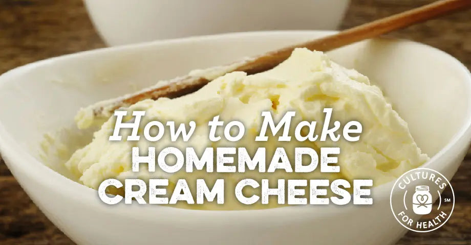 Cream Cheese Recipe | How To Make Cream Cheese At Home - Cultures For ...
