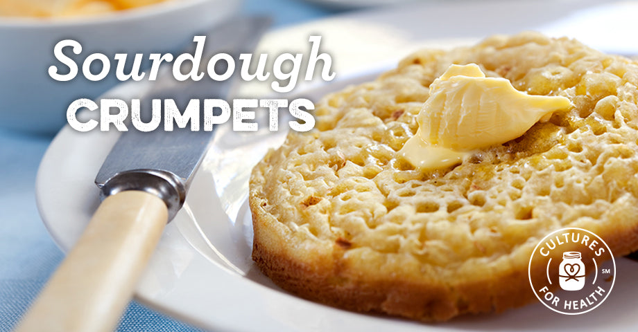 Vegan Sourdough Crumpets Recipe - Cultures For Health